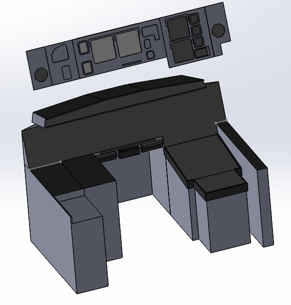 Le shell - my A320 sim