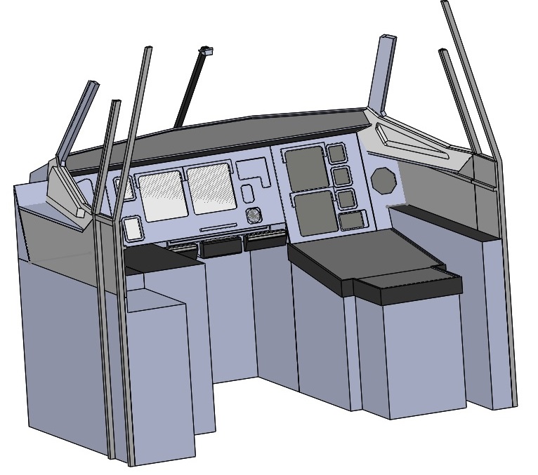 Le shell - my A320 sim