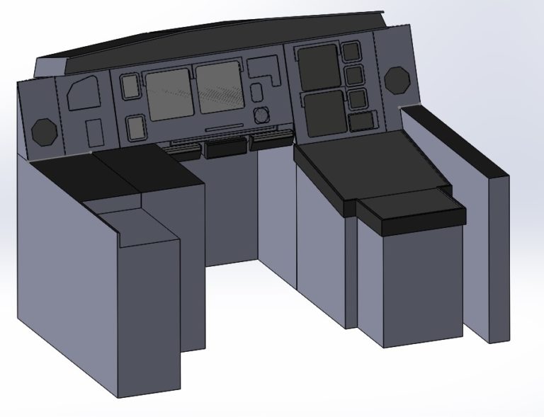 Le shell - my A320 sim