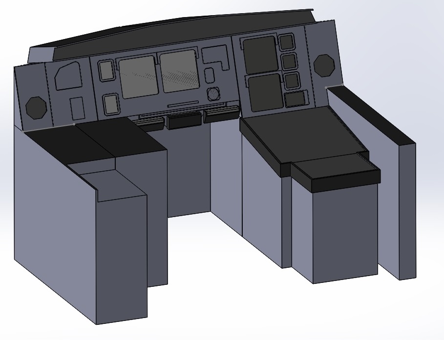 Le shell - my A320 sim
