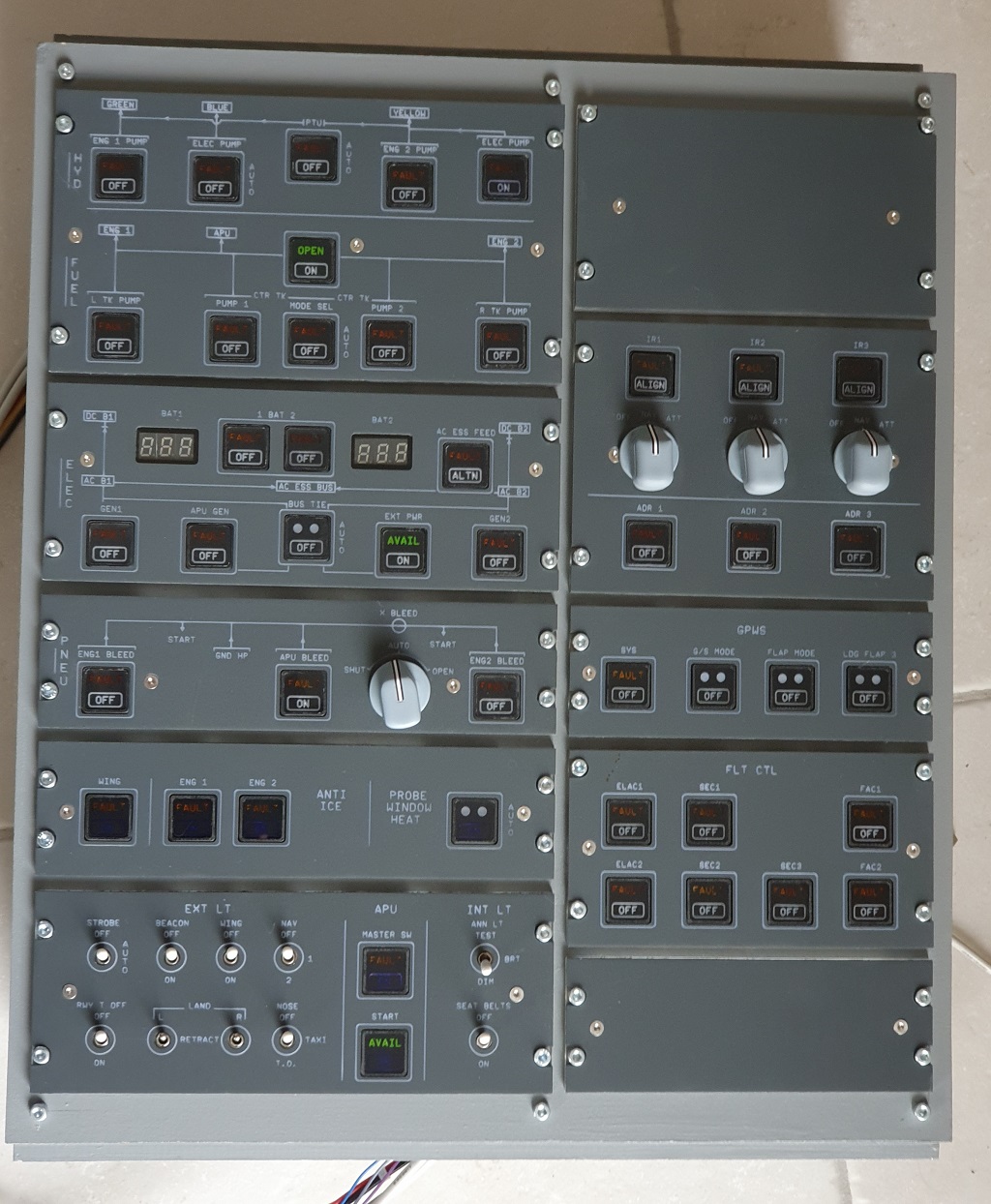 Le shell - my A320 sim